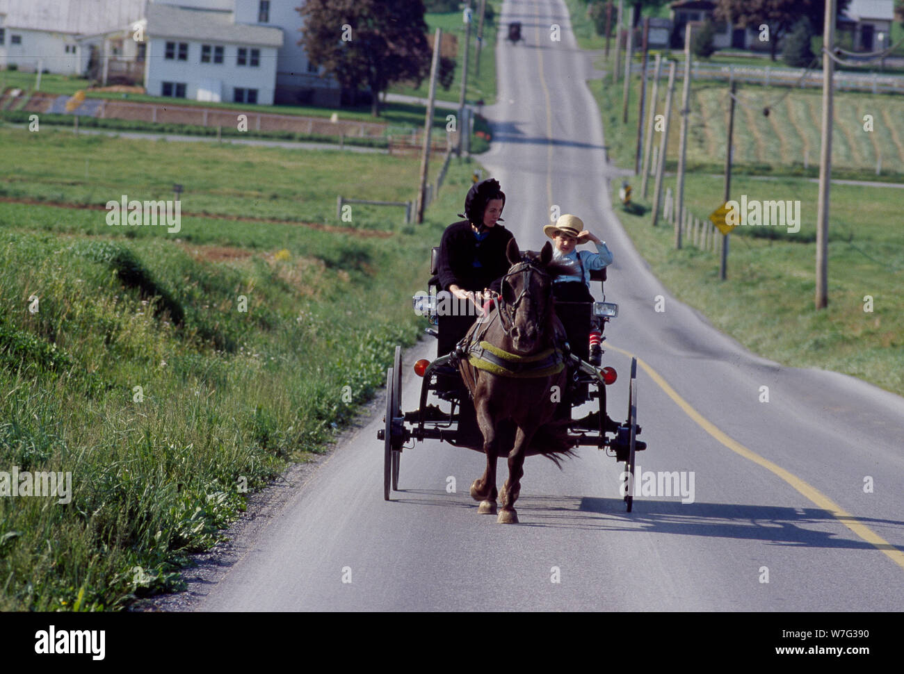 Amish life in Lancaster, Pennsylvania Stock Photo - Alamy