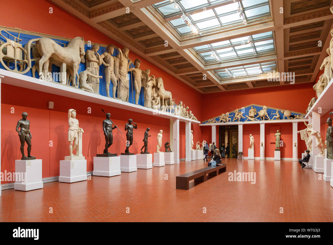 Moscow, Russia - November 21, 2018: Pushkin Museum of Fine Arts is largest museum of European ...