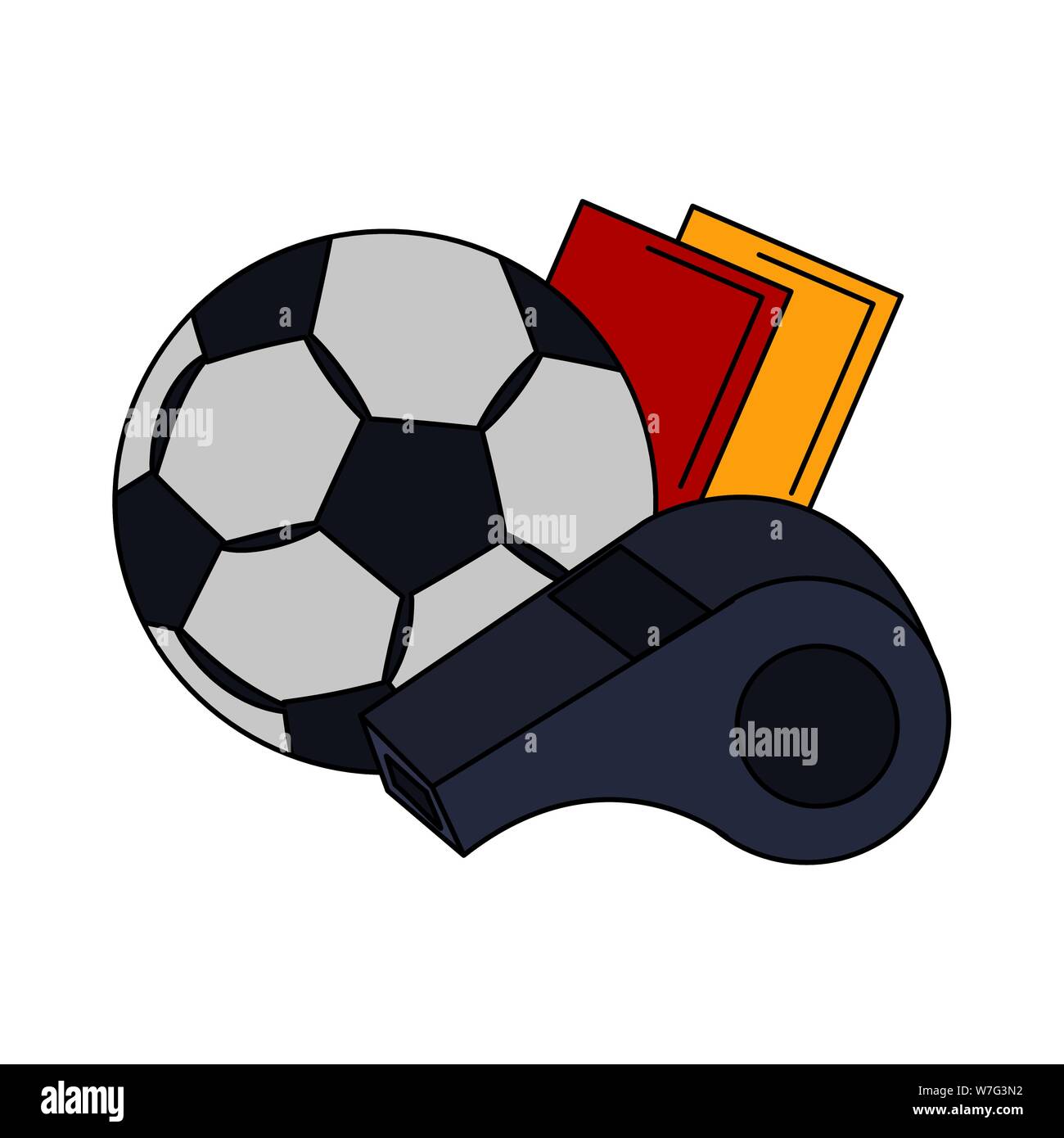 soccer football sport game cartoon Stock Vector Image & Art - Alamy