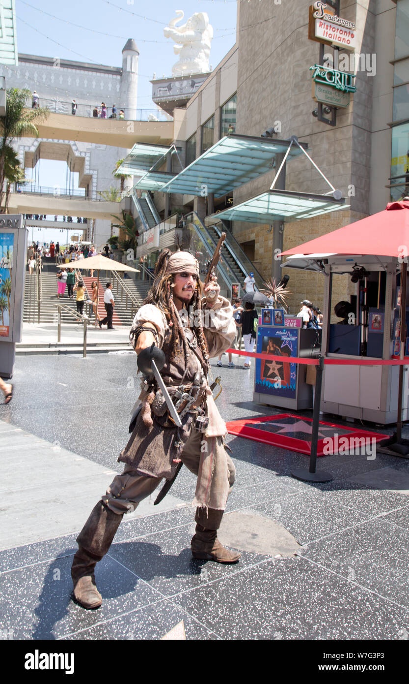 An actor poses in Hollywood, California Stock Photo - Alamy