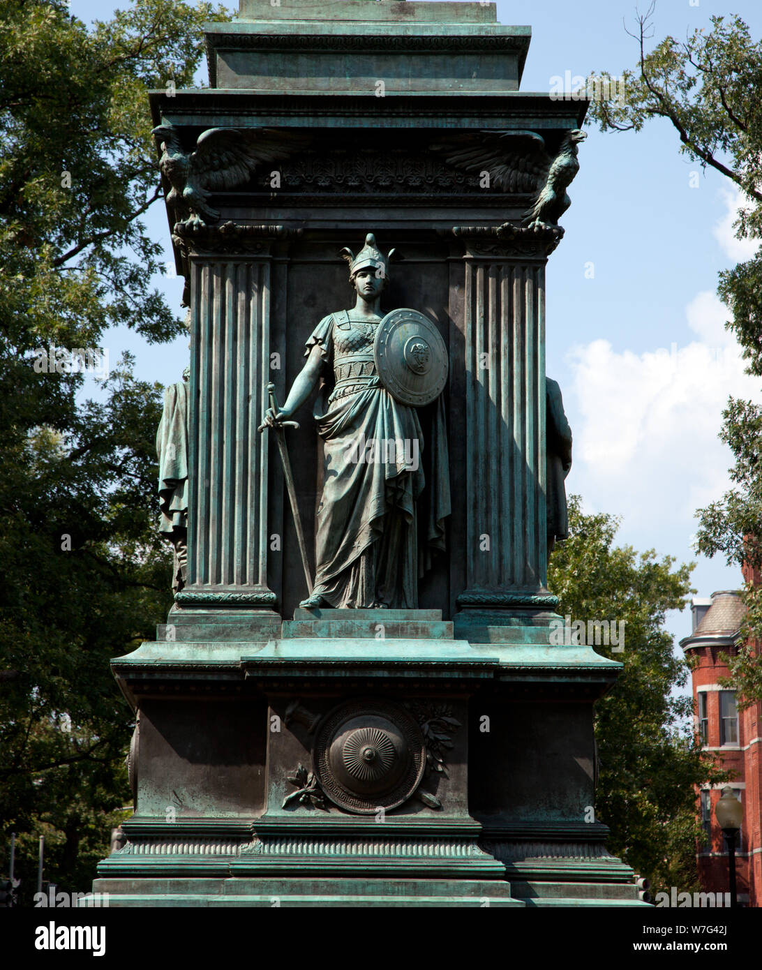 Logan circle and washington hi-res stock photography and images - Alamy