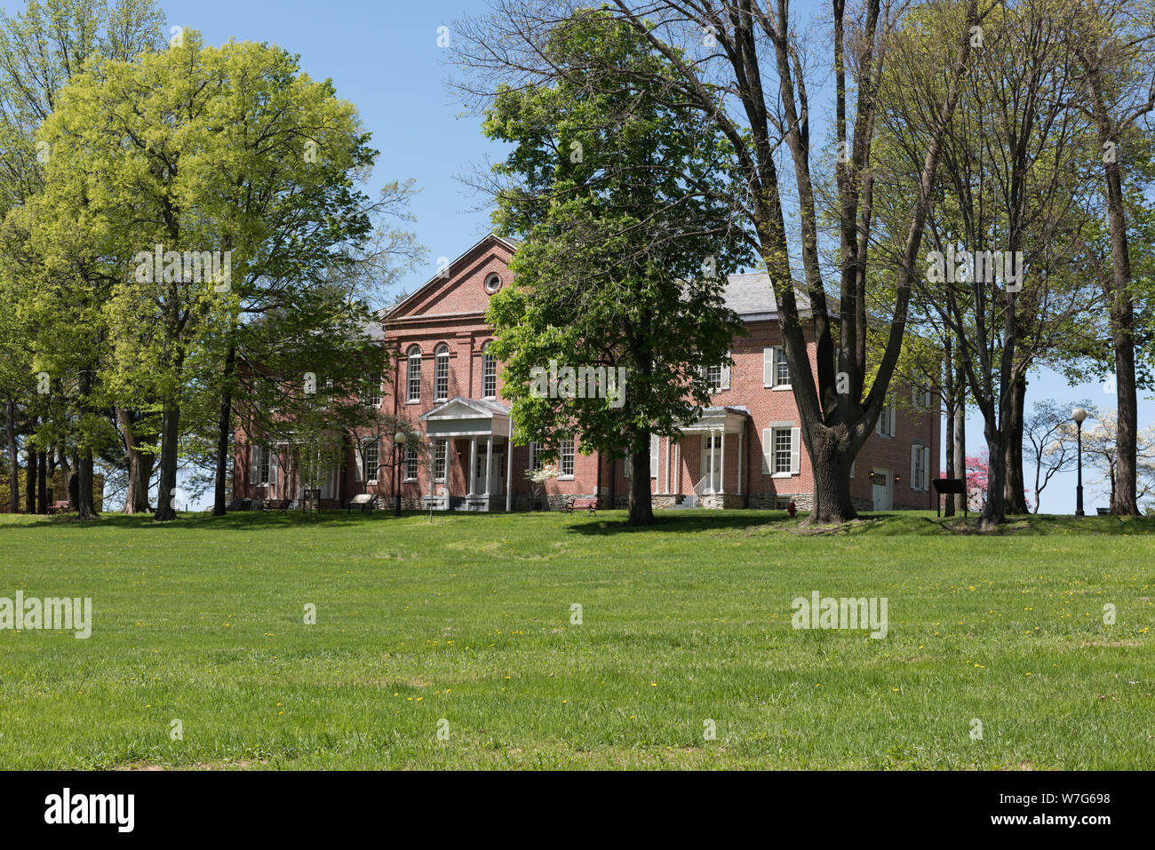 Anthony Hall, the administration building of the former Storer College ...
