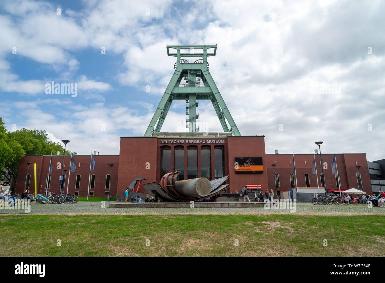 Germany: German Mining Museum (Deutsches Bergbau-Museum) in Bochum.Photo from 03. August 2019 ...