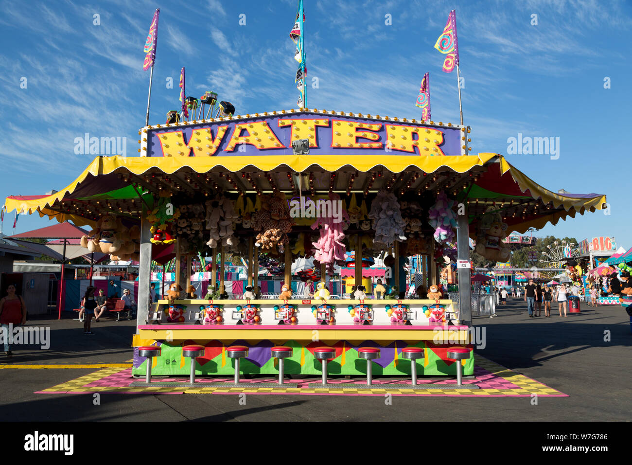 Arcade game at the 2012 California State Fair held in Sacramento ...