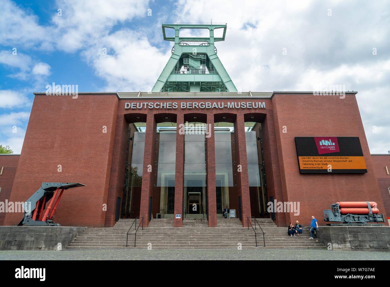 Germany: German Mining Museum (Deutsches Bergbau-Museum) in Bochum.Photo from 03. August 2019 ...