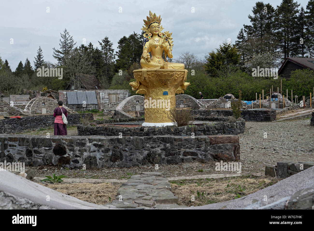 Kagyu Samye Ling Monastery and Tibetan Centre - Healing Tara Statue ...