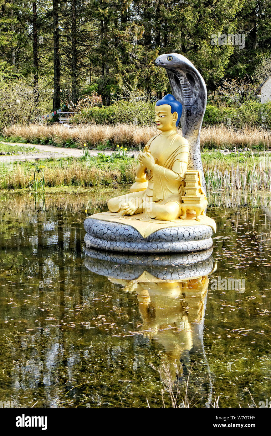 Kagyu Samye Ling Monastery and Tibetan Centre - Nagarjuna Stock Photo ...