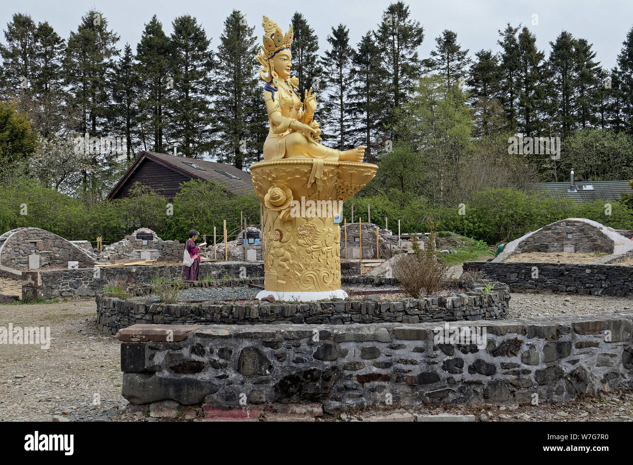 Kagyu Samye Ling Monastery and Tibetan Centre - Healing Tara Statue ...