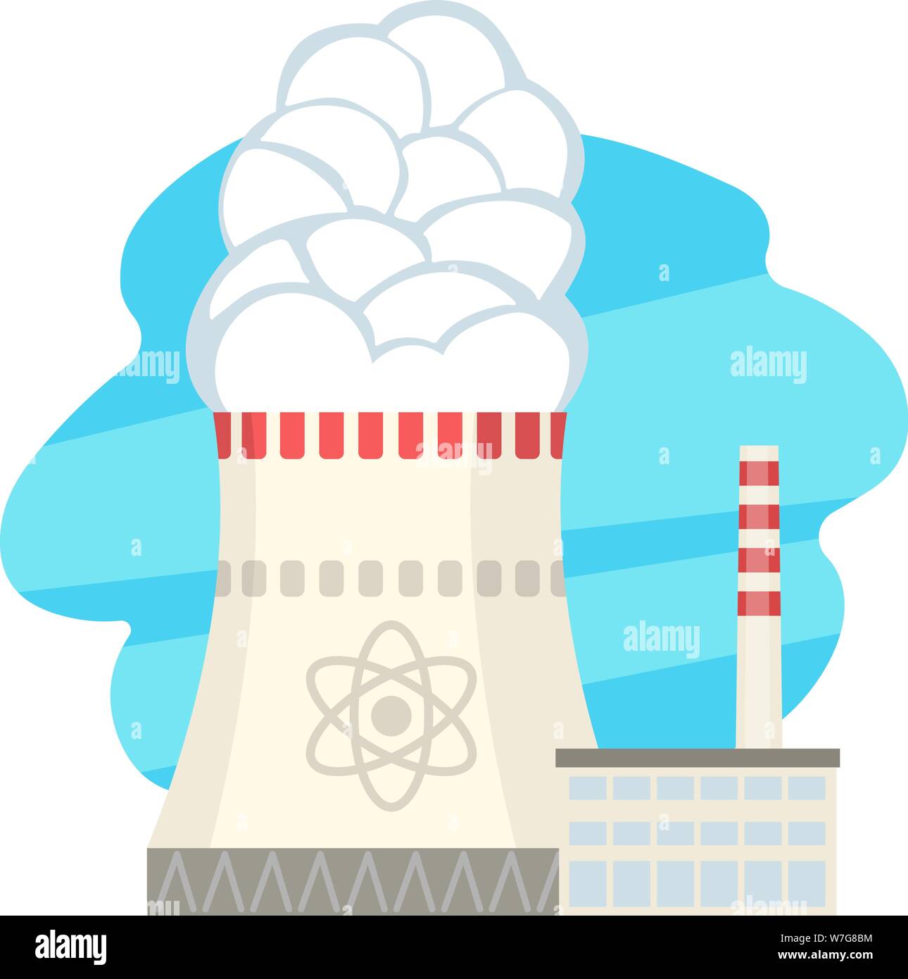 nuclear power plant Stock Vector Image & Art - Alamy
