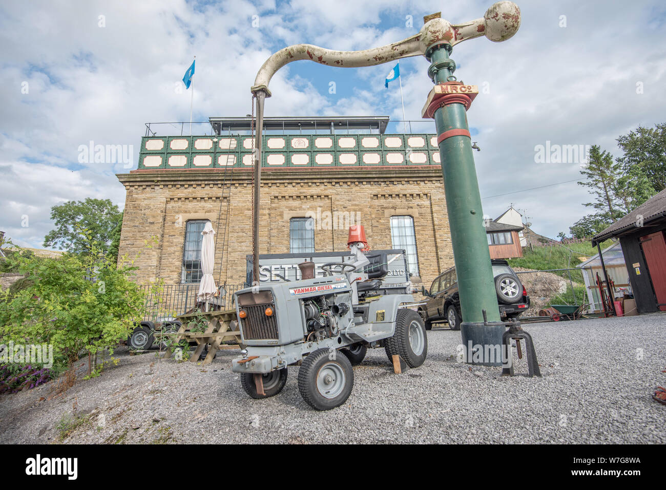 The Water Tower, Settle Stock Photo - Alamy