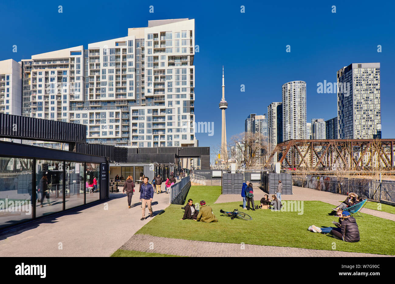 STACKT Market Designed entirely out of shipping containers. Located in ...