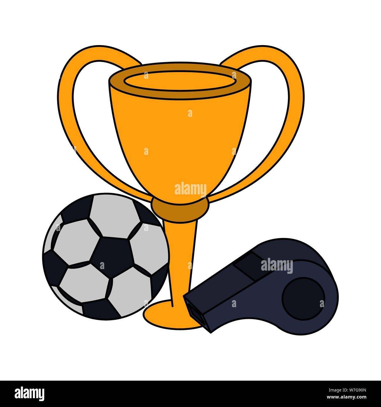 soccer football sport game cartoon Stock Vector Image & Art - Alamy