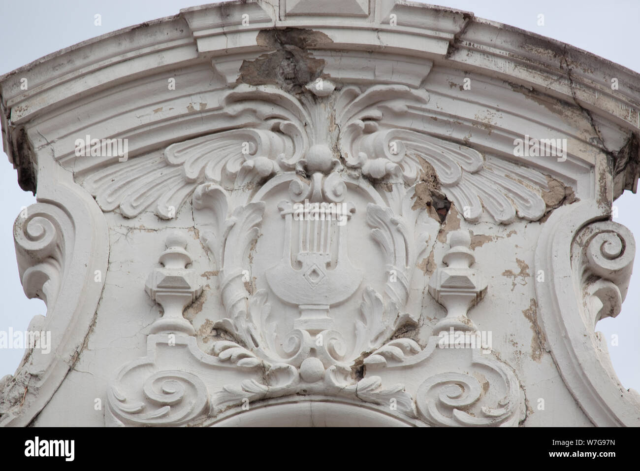 Architectural detail, Government Street United Methodist Church in ...