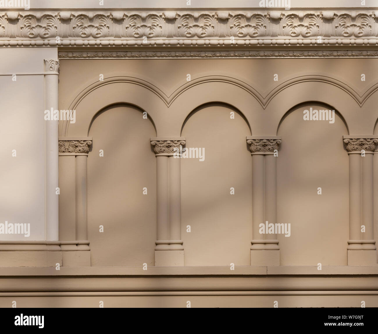 Architectural details at Old Post Office Building located on ...