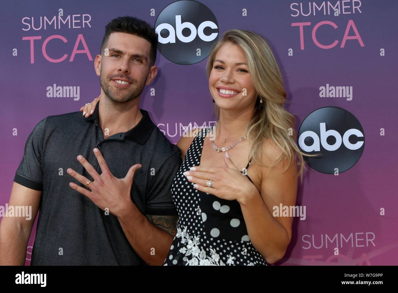 West Hollywood, CA. 5th Aug, 2019. Chris Randone, Krystal Nielson at ...