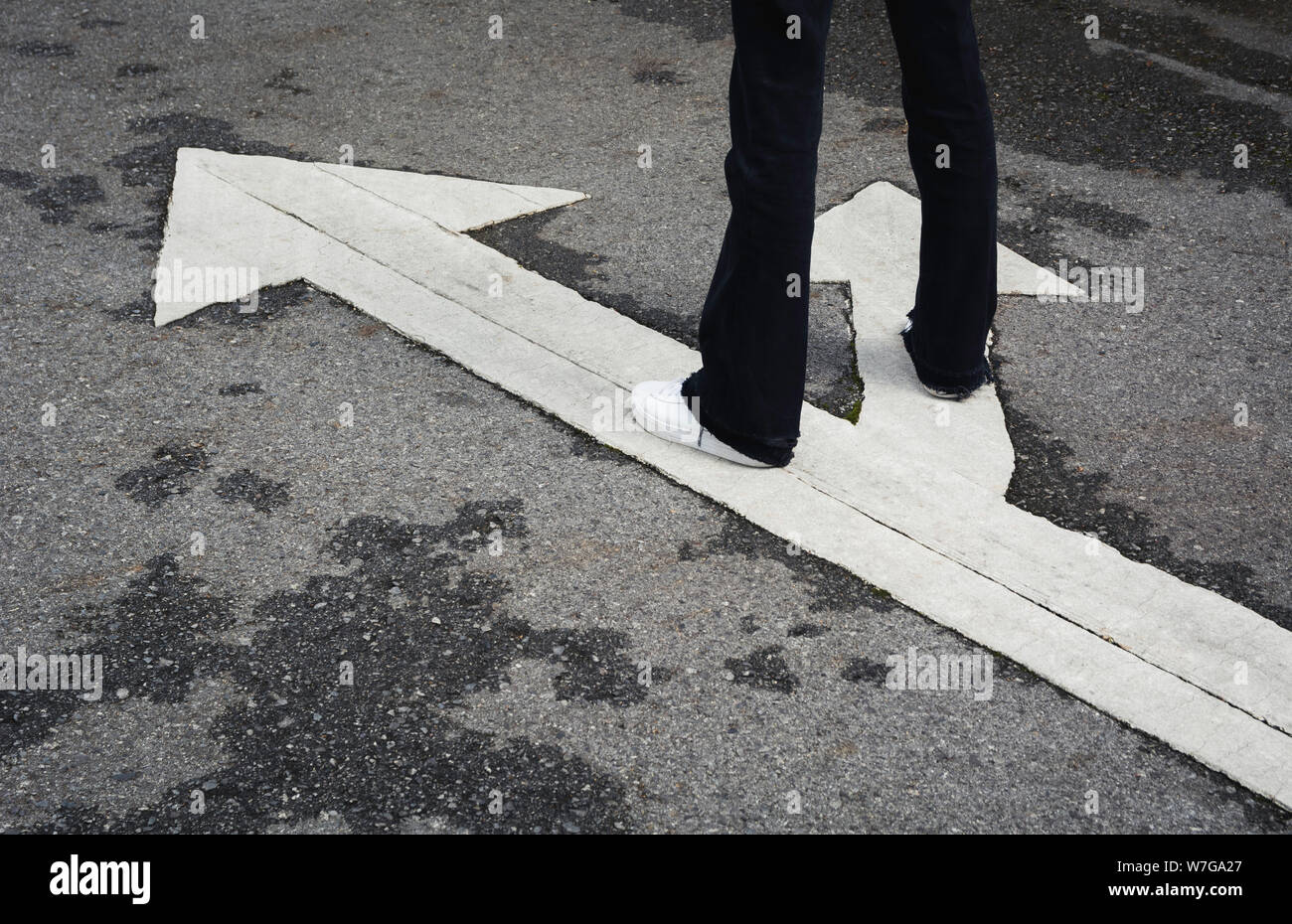 To go two ways hi-res stock photography and images - Alamy