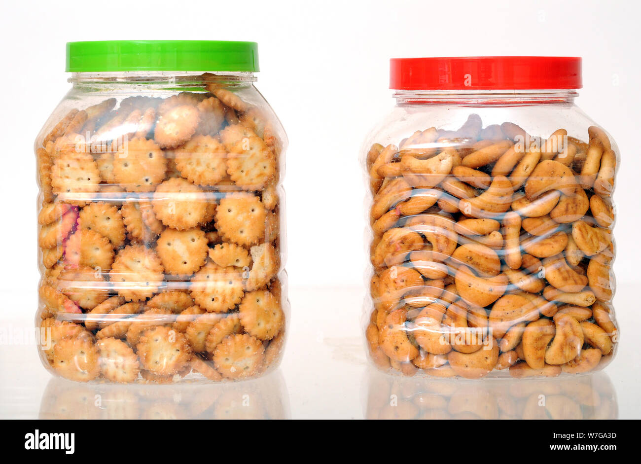 some crackers in boxes Stock Photo - Alamy