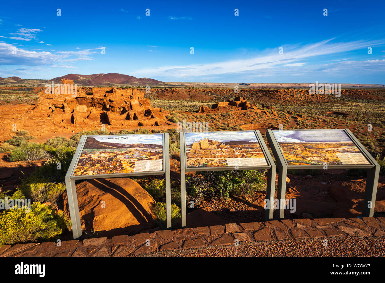 Native american interpretive sign hi-res stock photography and images ...