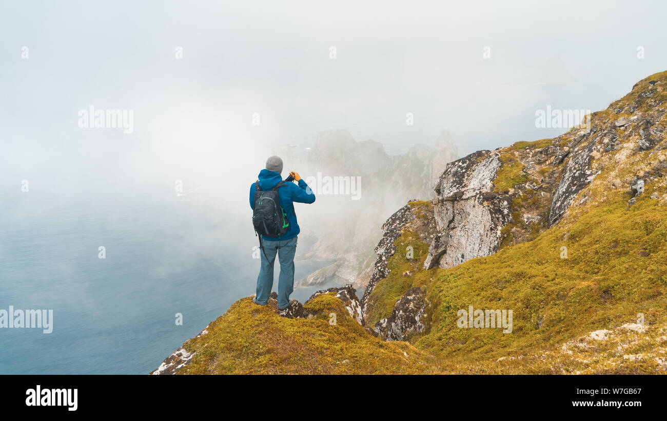 Lonely photographer on top hi-res stock photography and images - Alamy