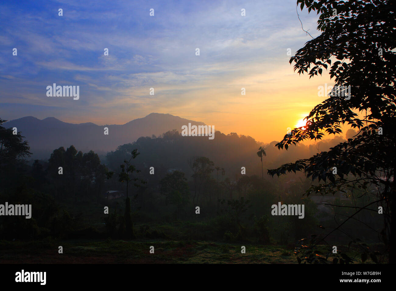 Scenery of the Wayanad in Kerala, India Stock Photo - Alamy