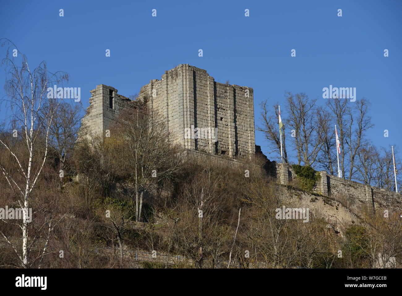 The tapestry capital of Aubusson on the River Creuse, Nouvelle ...