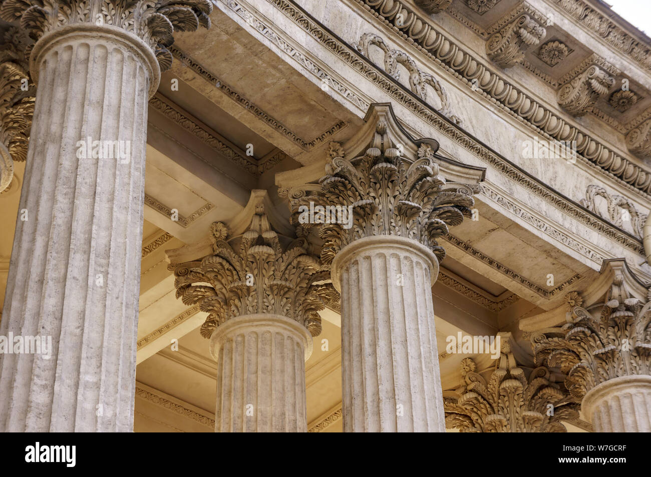 Vintage Old Justice Courthouse Column. Stone column ancient classic ...