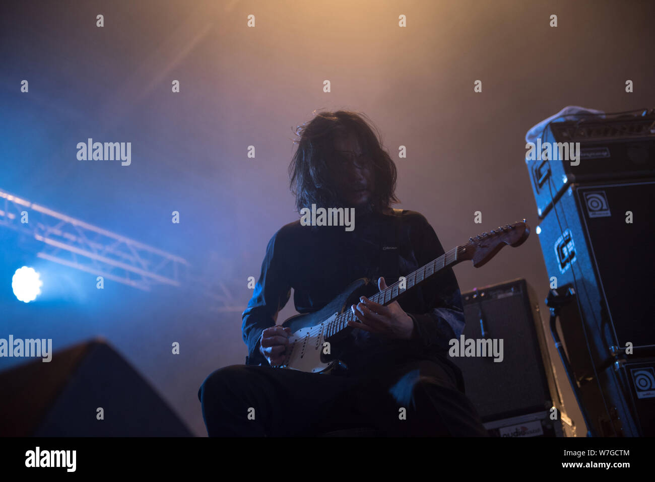 BONTIDA, ROMANIA - JULY 18, 2019: Mono Japanese instrumental band ...