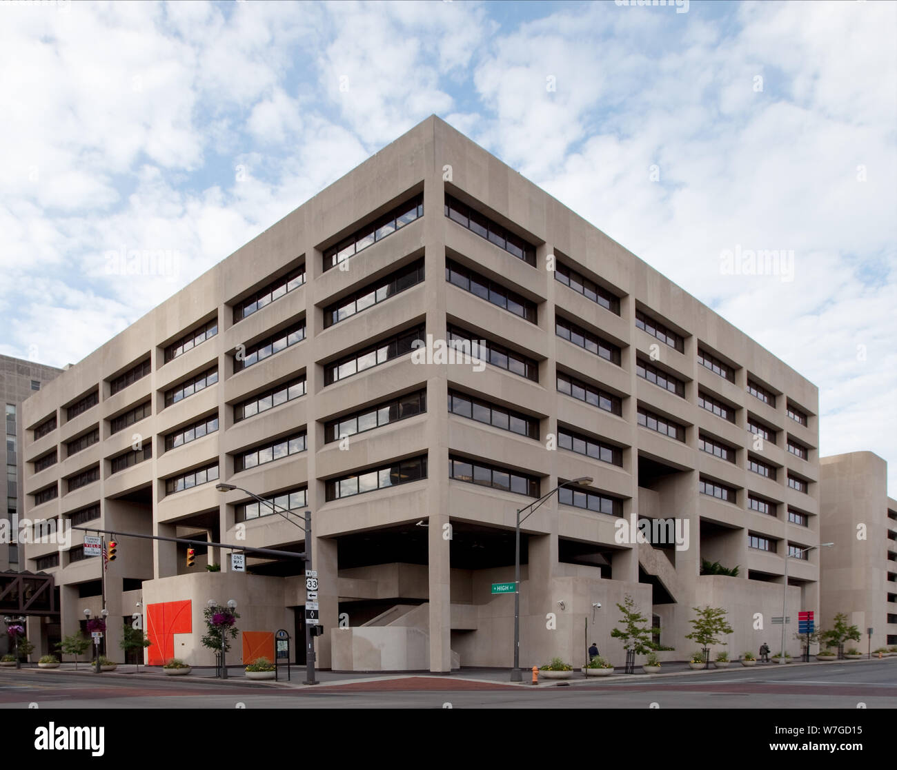 Art at the Bricker Federal Building, Columbus, Ohio Stock Photo - Alamy