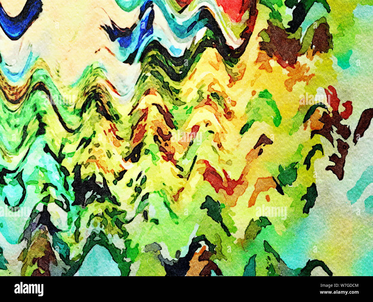 Abstract painting. Art for sale. Oil paint. Modern impressionism ...