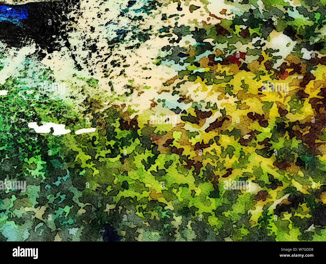 Abstract painting. Art for sale. Oil paint. Modern impressionism ...
