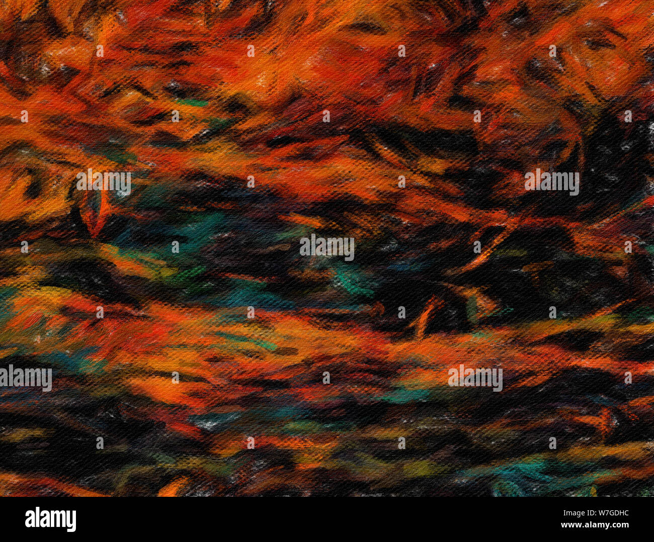Abstract painting. Art for sale. Oil paint. Modern impressionism ...