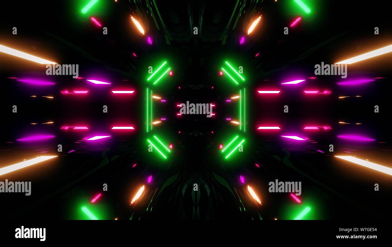 futuristic scifi tunnel corridor with texture muster background ...