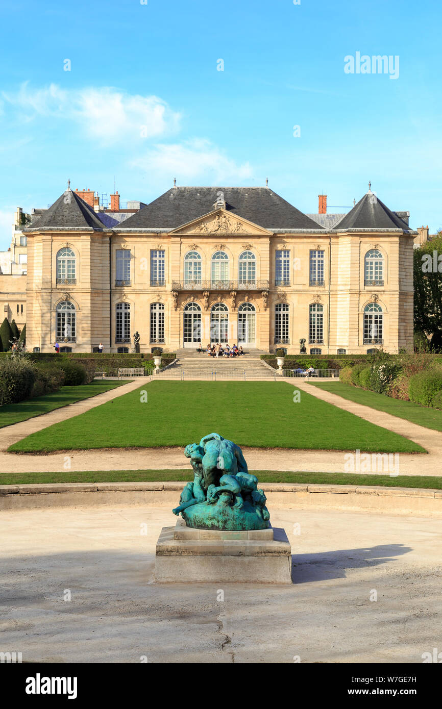 Paris, France - March 30, 2017: Rodin is a French sculptor. Rodin ...