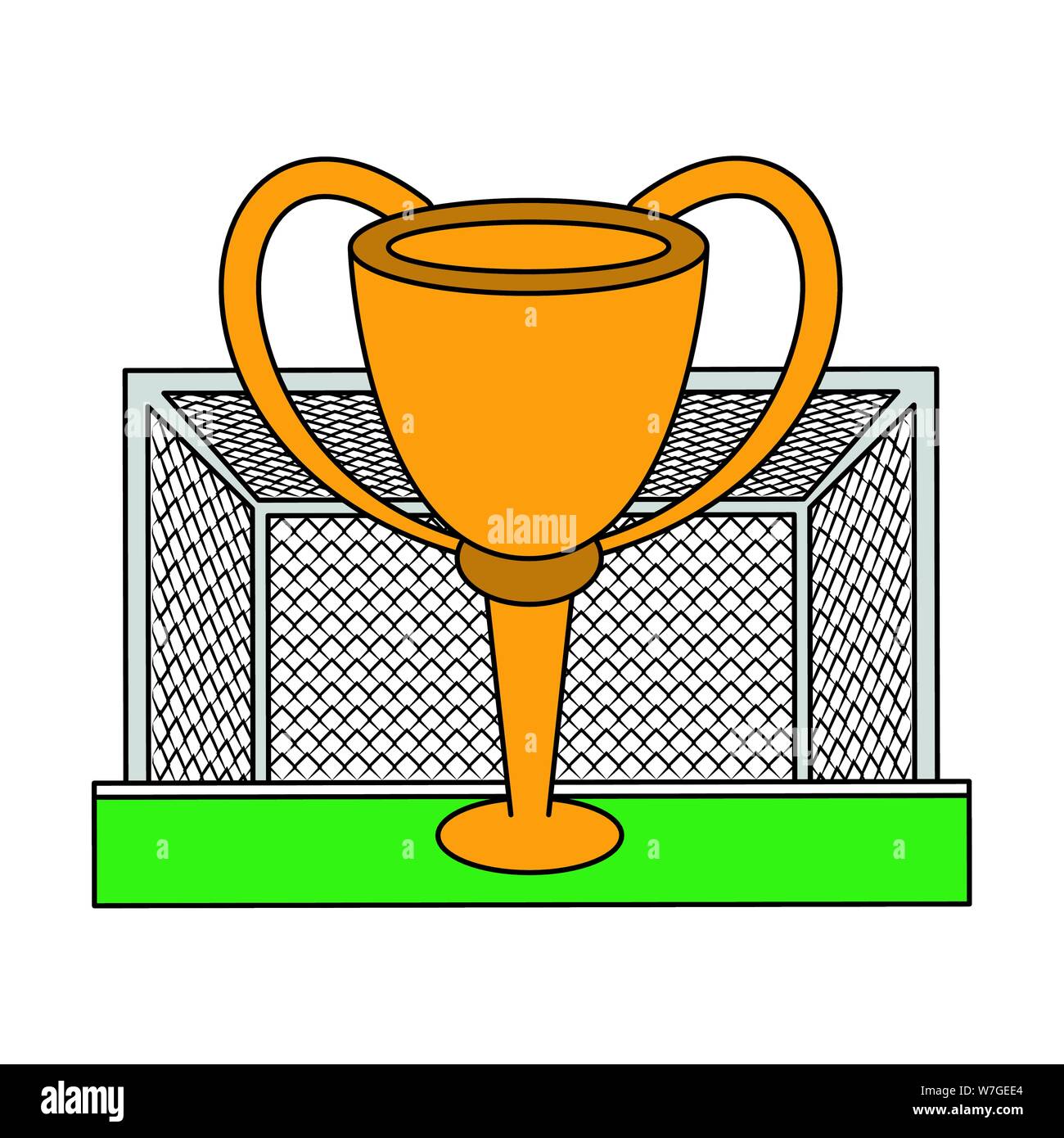 soccer football sport game cartoon Stock Vector Image & Art - Alamy