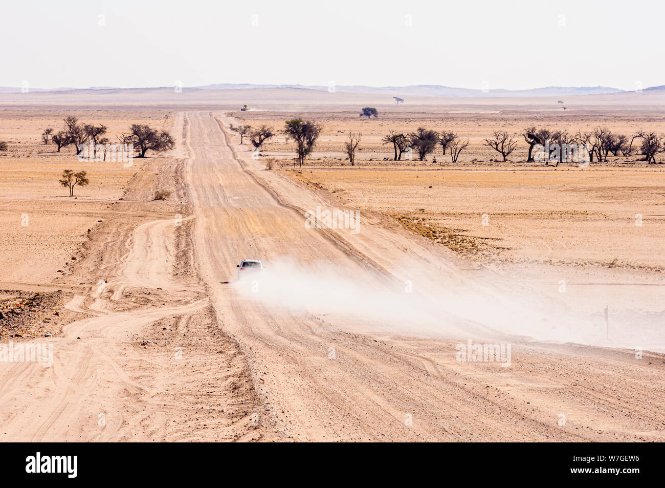 Dusty Sandy Desert Road High Resolution Stock Photography and Images ...