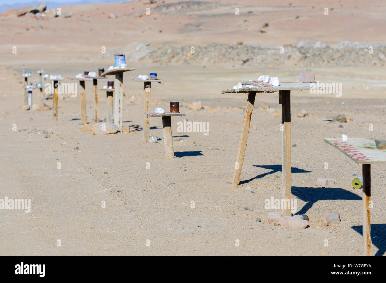 Salt crystals on sale at makeshift roadside tables, with honesty boxes ...