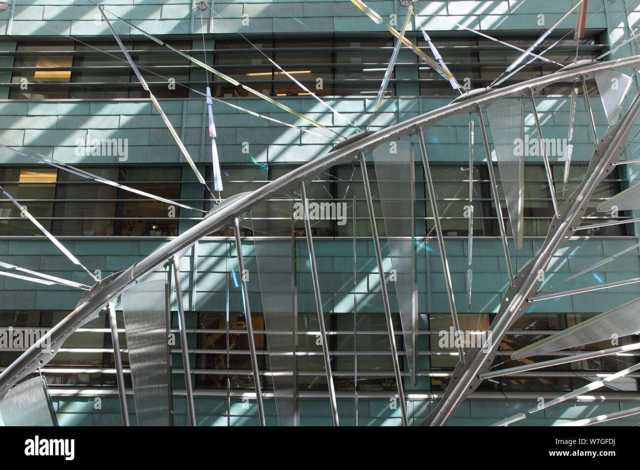 Art in the U.S. Courthouse, Seattle, Washington Stock Photo - Alamy