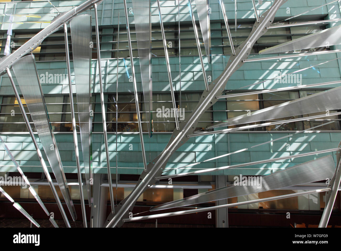 Art in the U.S. Courthouse, Seattle, Washington Stock Photo - Alamy