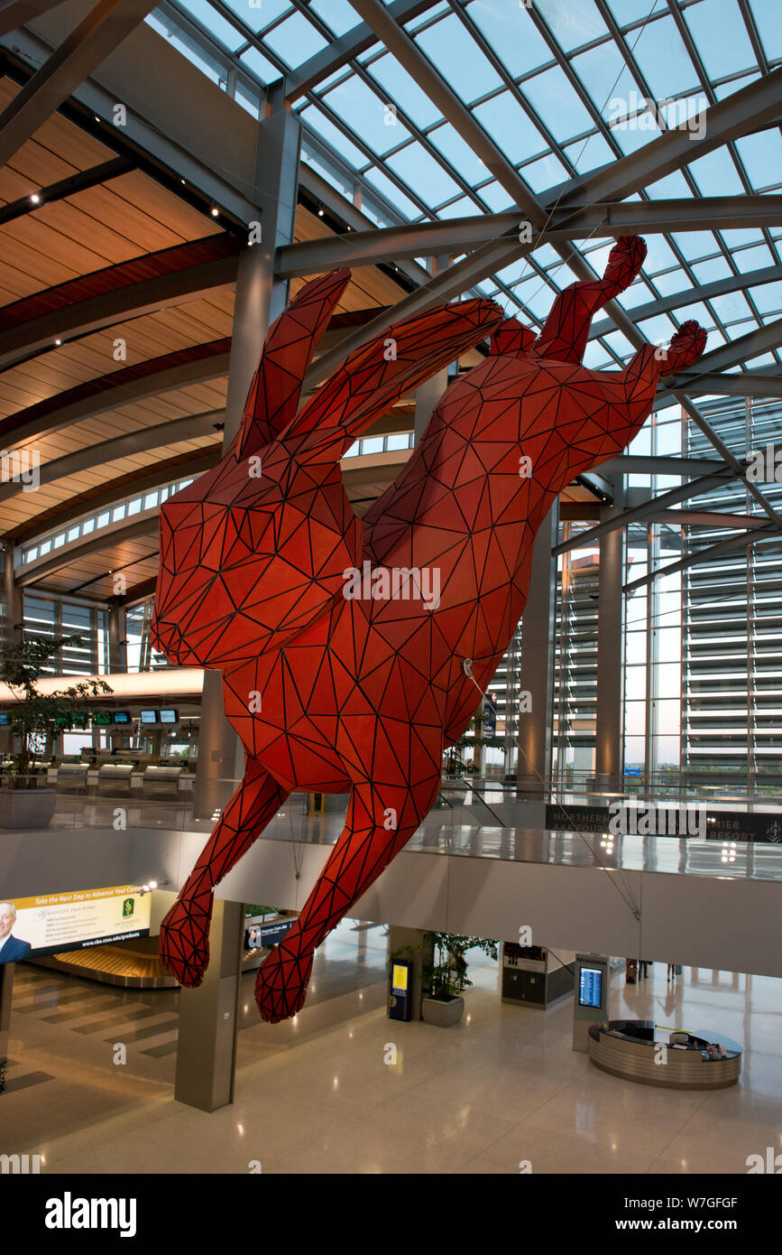 Rabbit Sculpture Sac Airport In