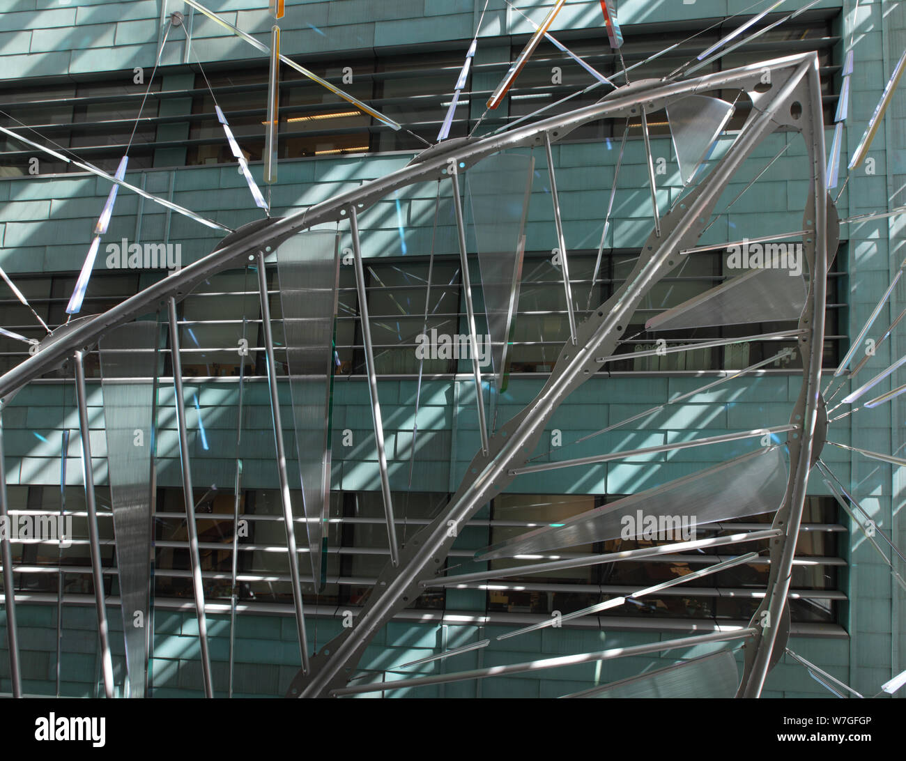 Art in the U.S. Courthouse, Seattle, Washington Stock Photo - Alamy