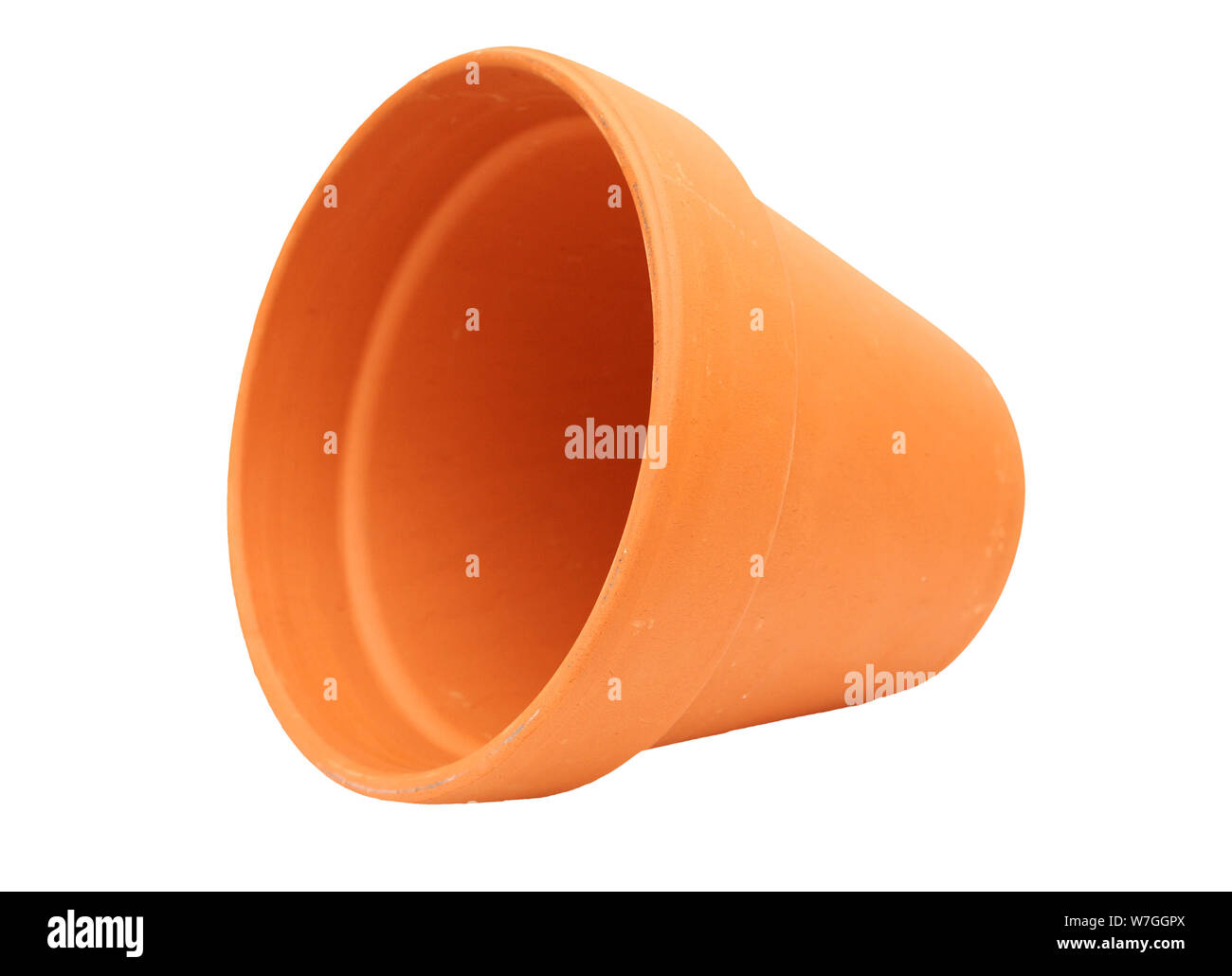 an empty vase isolated on white Stock Photo - Alamy