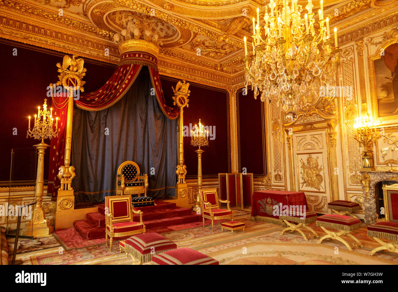 France Throne Room High Resolution Stock Photography and Images - Alamy