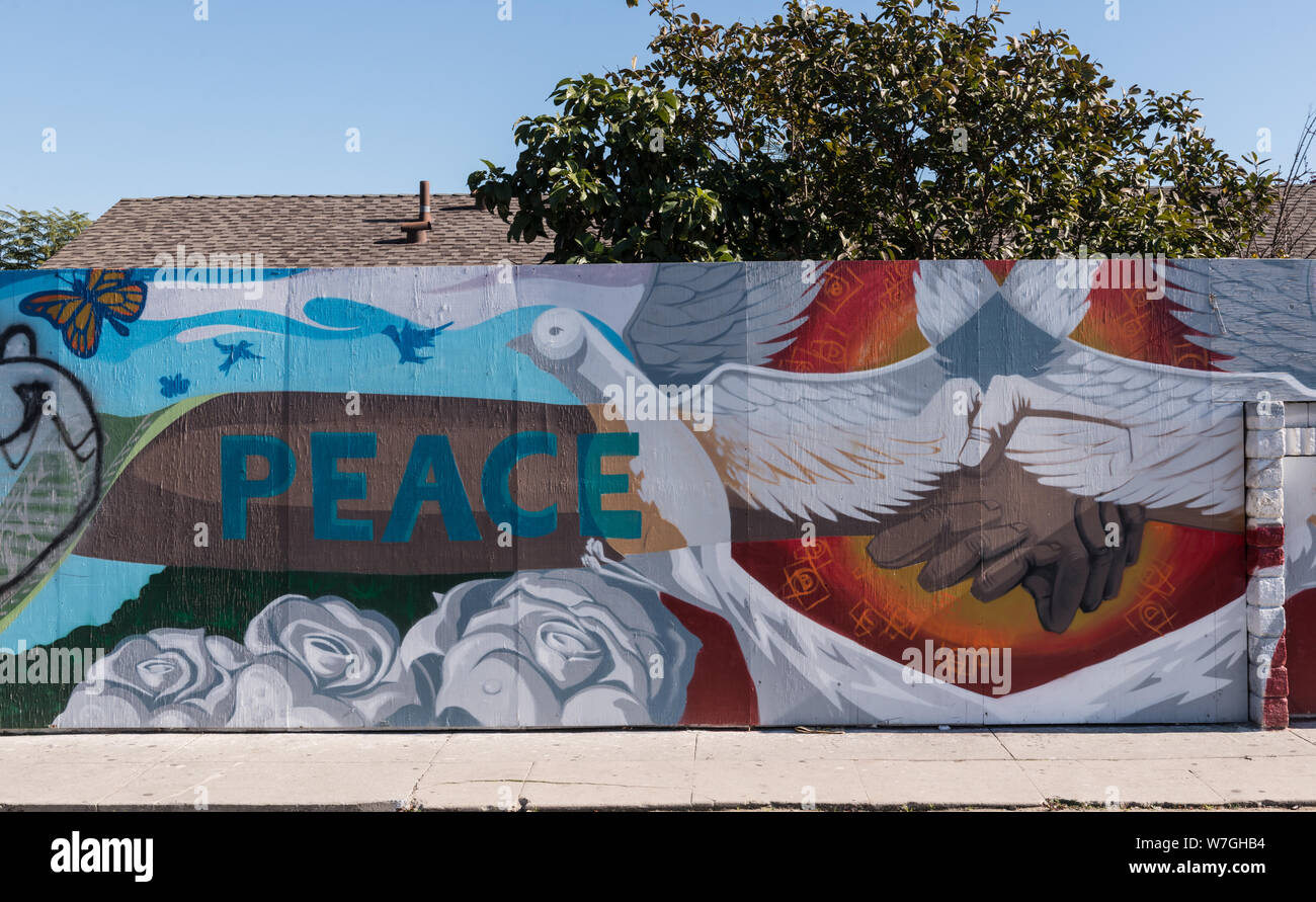 Watts neighborhood, california hi-res stock photography and images - Alamy