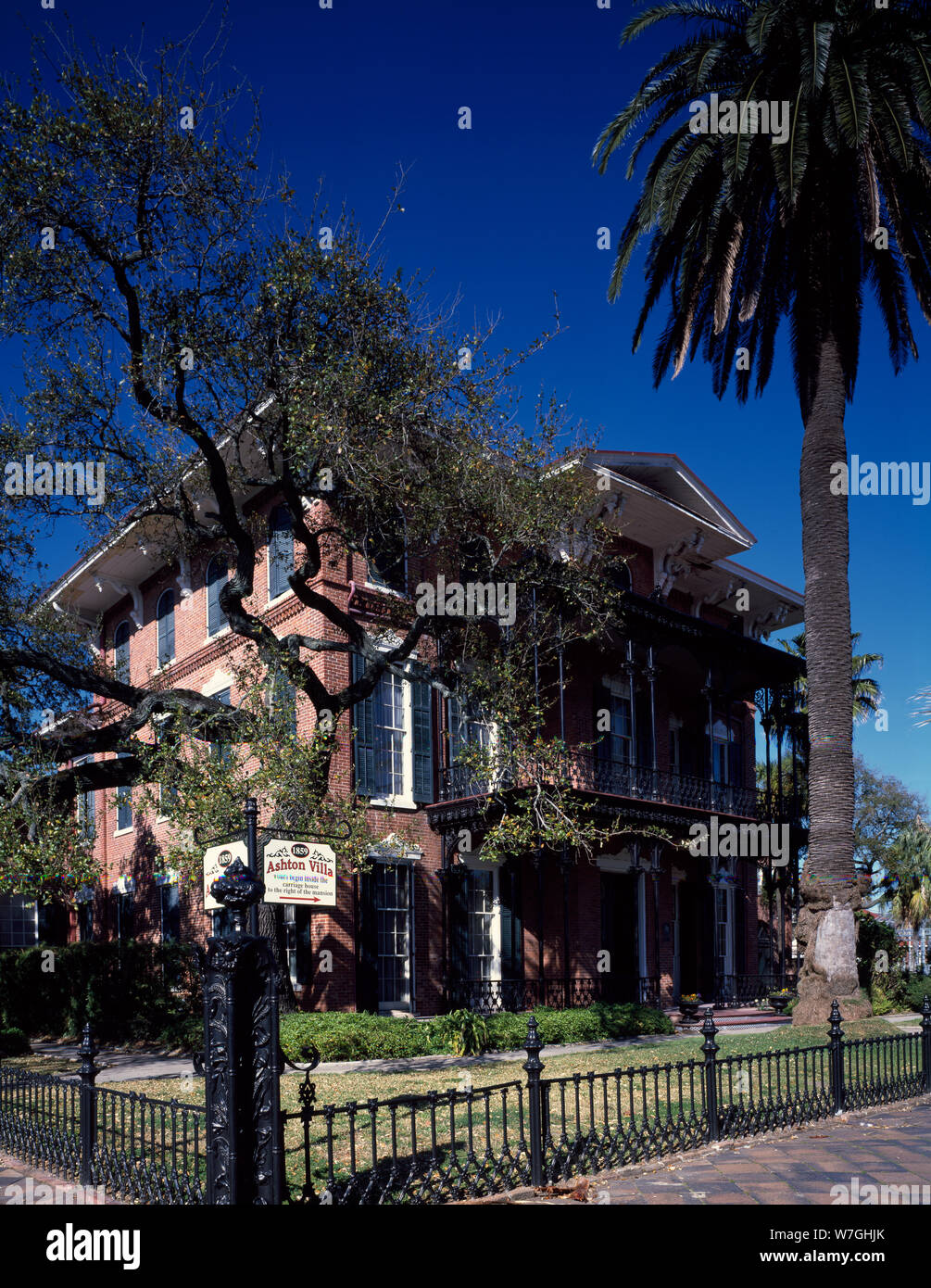 Ashton Villa, built in 1859, was the first of Galveston's palaces and ...