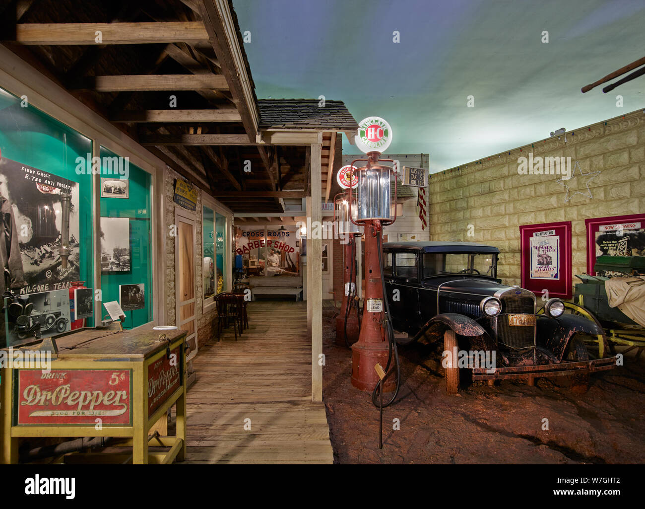 At the East Texas Oil Museum on the campus of Kilgore College in ...