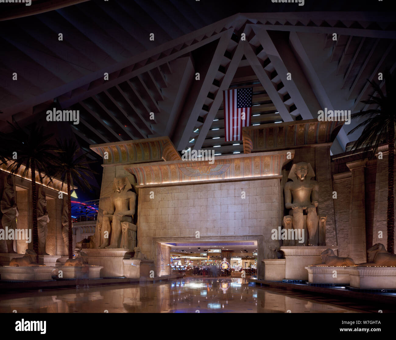 At Caesars Palace's Magical Empire in a catacomb far below the resort ...