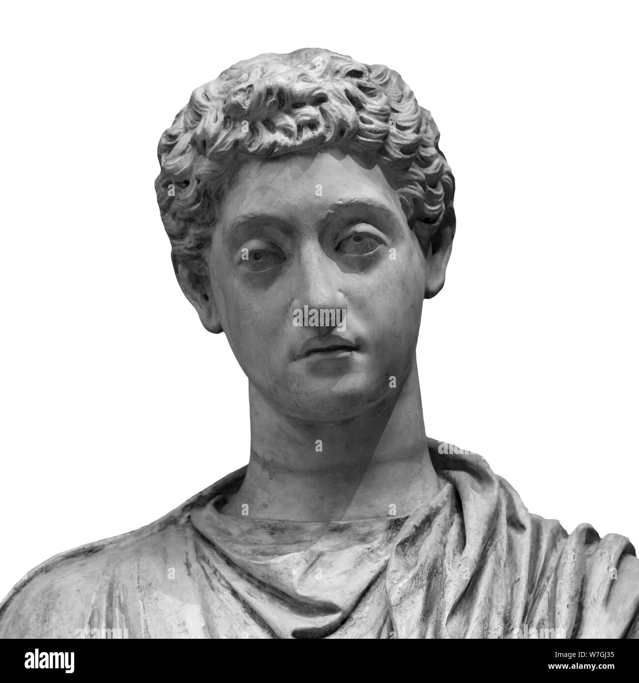 The ancient marble portrait bust Stock Photo - Alamy