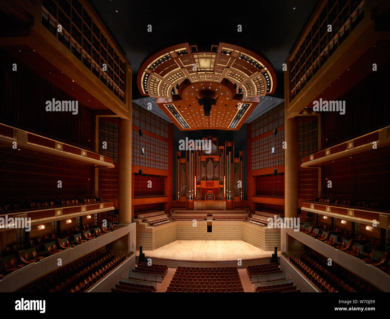 Auditorium at the Morton H. Myerson Symphony Center, which opened in ...