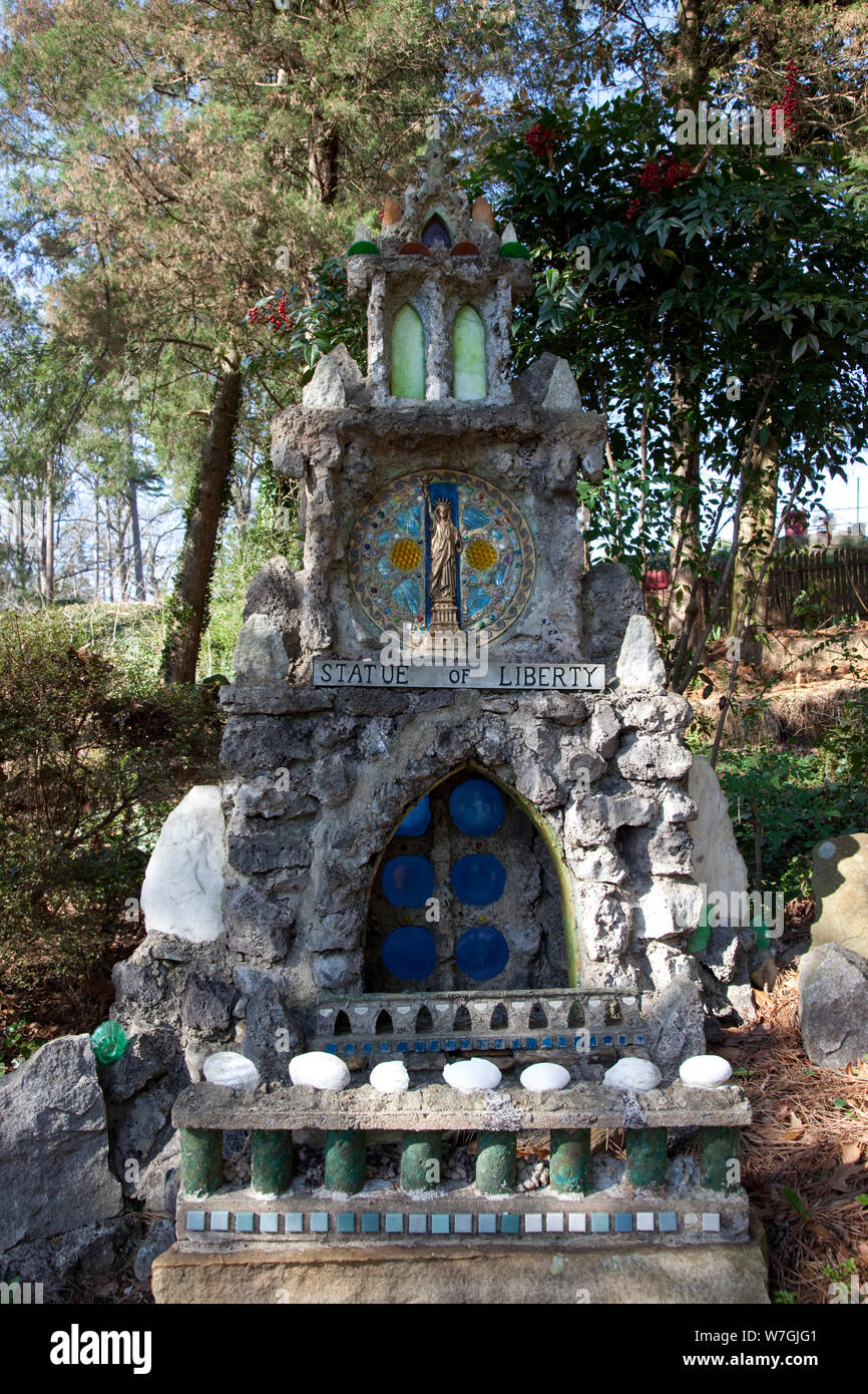 Ave Maria Grotto, Cullman, Alabama Stock Photo - Alamy