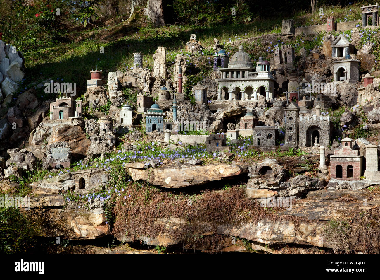 Ave Maria Grotto, Cullman, Alabama Stock Photo - Alamy